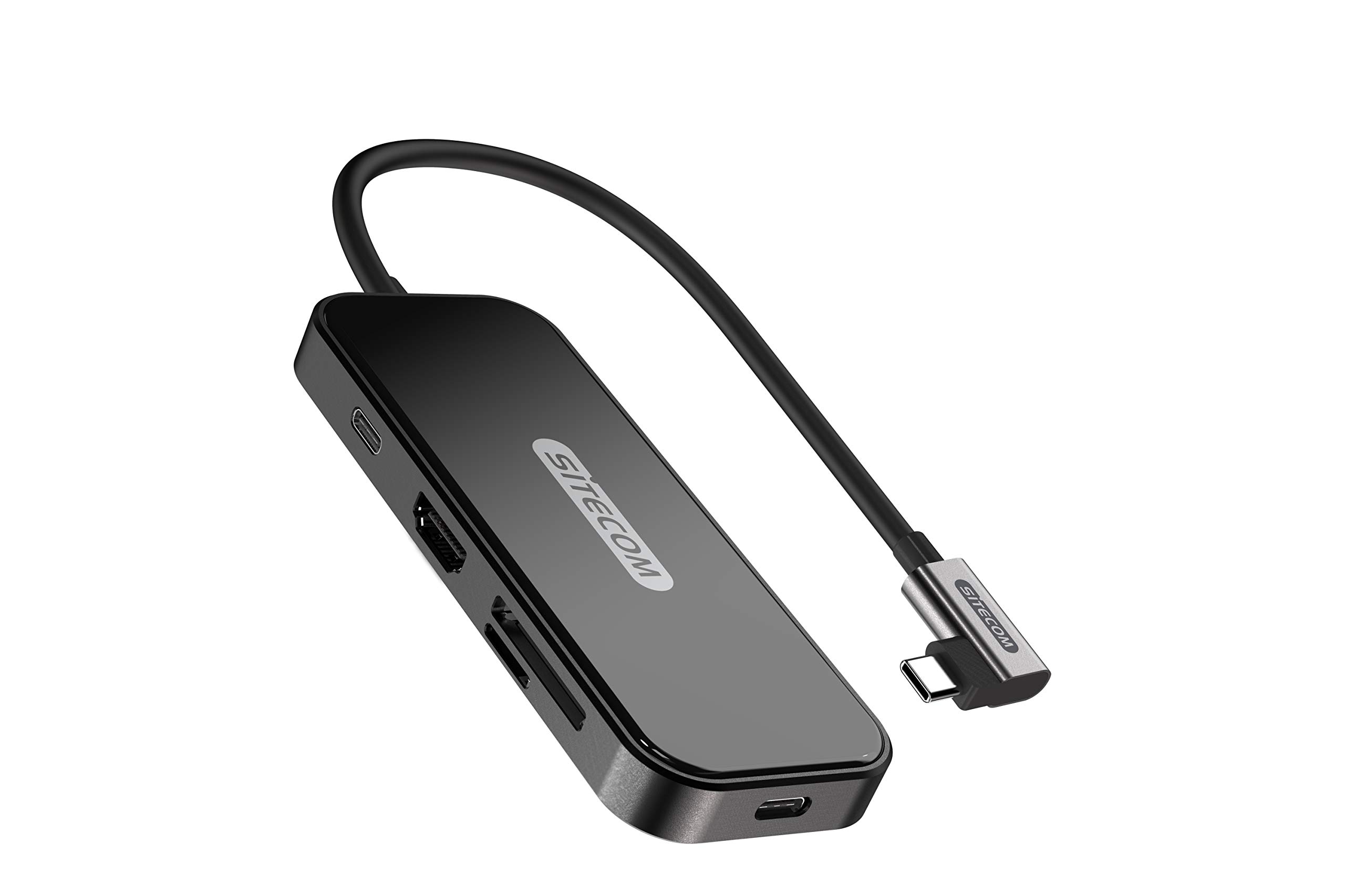 Sitecom CN-393 USB-C Multiport Adapter | USB-C to 1x HDMI + 2X USB 3.1 + 1x USB-C - with USB-C Power Delivery 100W