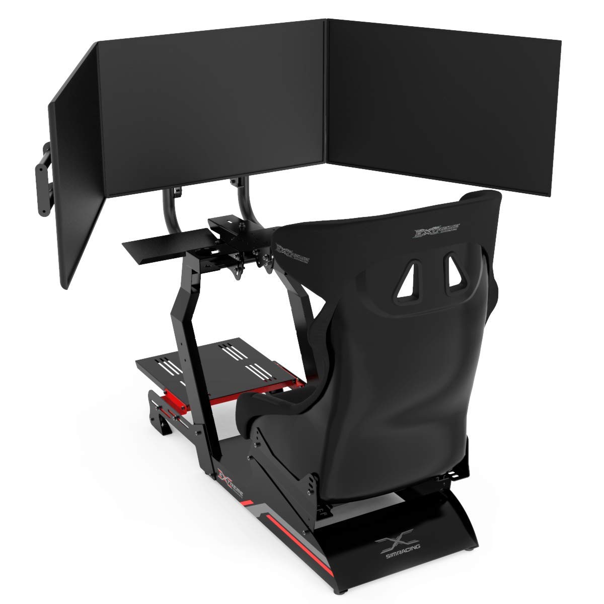 Extreme Sim Racing Triple Screen Tv Stand Add-on Upgrade for Cockpit P1 3.0 / Virtual Experience 3.0