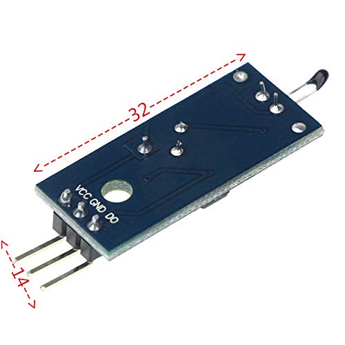 Ardest Digital High Sensitivity NTC Thermal Thermistor Sensor Module for Arduino DIY Kit MCU Robot