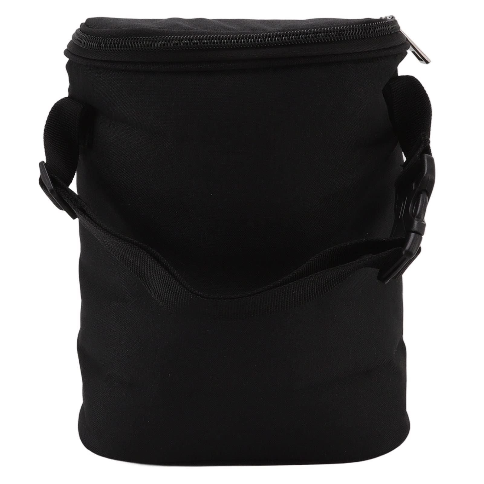Alomejor Baby Bottle Cooler Bag Portable Cooler Bag Bottle Storage Bag Waterproof Nylon Insulation Tote Pouch for Outdoor (Black)