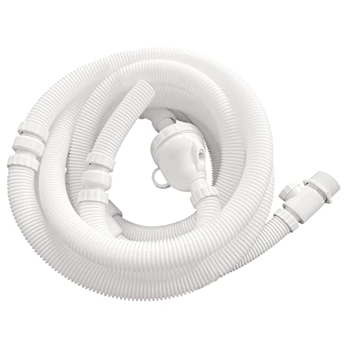 Amptyhub 9-100-3100 Feed Hose Complete with Back-Up Valve and Universal Wall Fitting Replacement for Polaris 360 (Not Compatible with Polaris 280 380）)