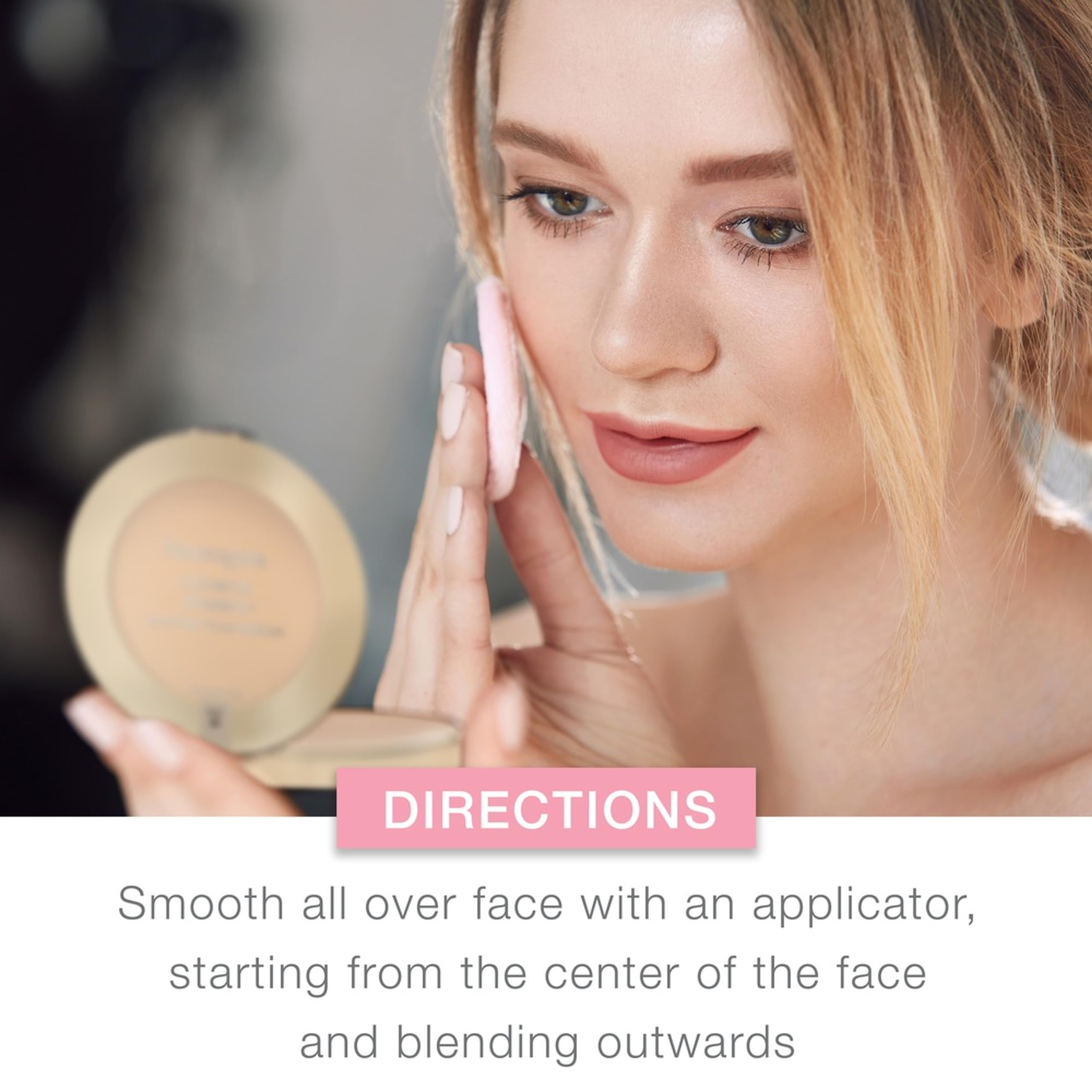 Neutrogena Mineral Sheers Compact Powder Foundation, Lightweight & Oil-Free Mineral Foundation, Fragrance-Free, Soft Beige 50.34 oz