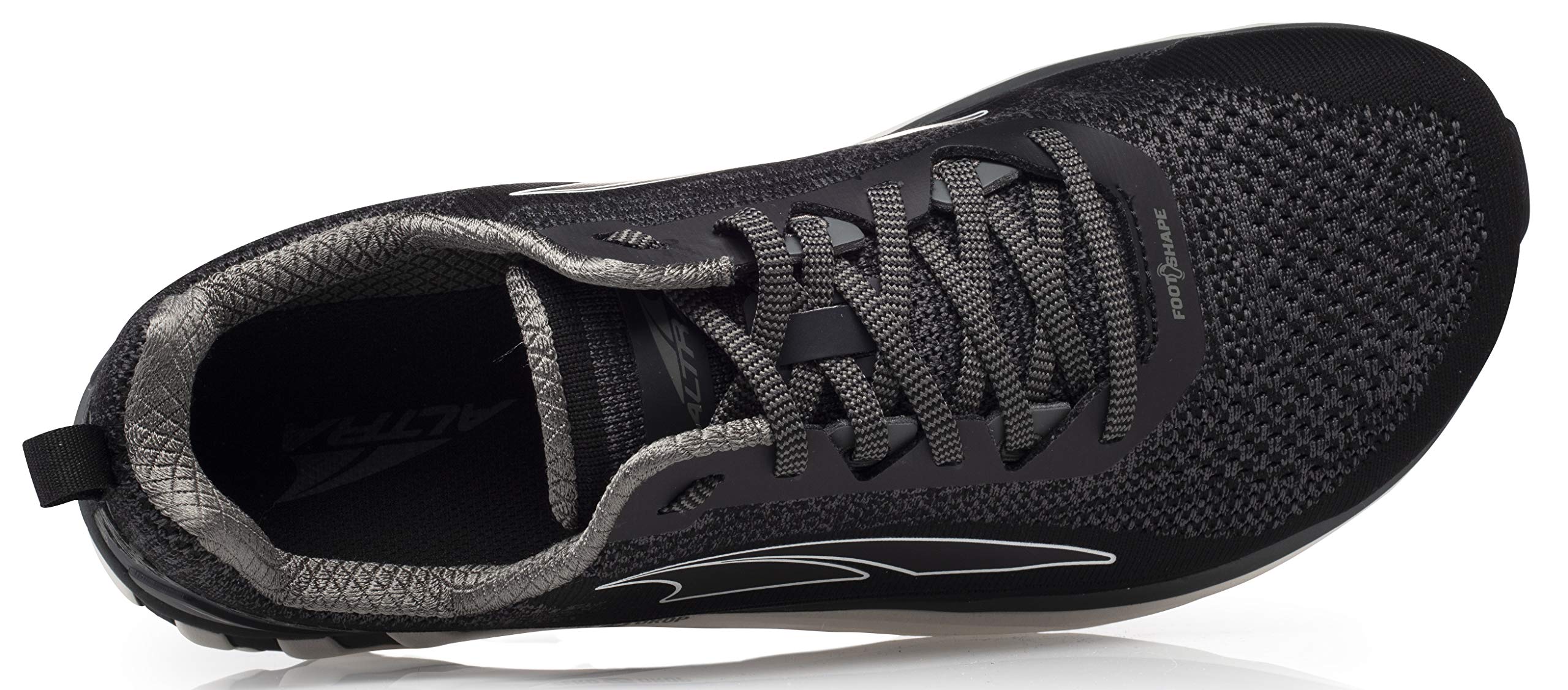 ALTRA Men's Torin 4 Plush Road Running Shoe, Black/Gray - 7 M US