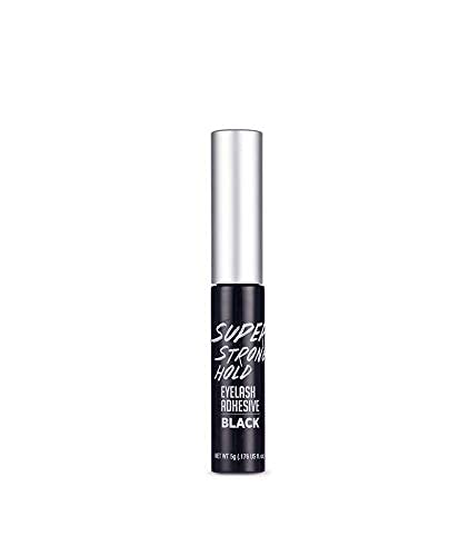 i-ENVY By KISS Super Strong Hold Eyelash Adhesive Waterproof, Long-Lasting Strip Lash Glue, Natural-Looking Allergy & Latex Free with Brush Applicator (Black, 3 Pack)