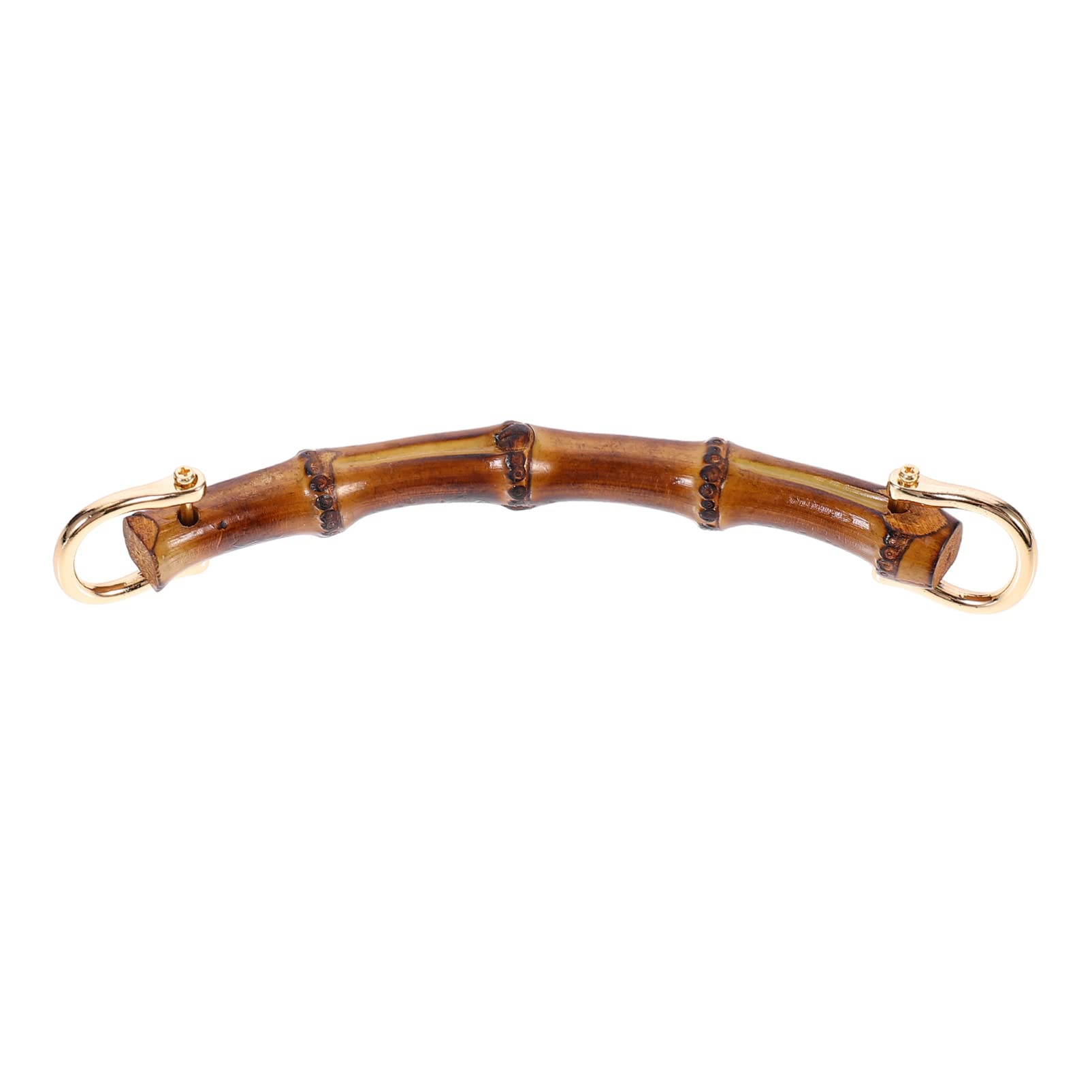 Wooden Handmade Handbag Handles U Shaped Handles Straw Bag Strap DIY Bags Accessories for Crossbody Bag Purse