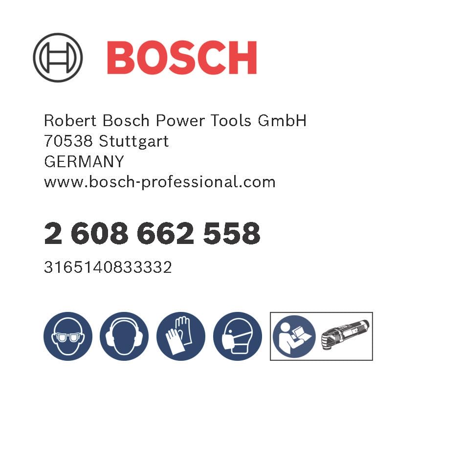 Bosch 2608662558 Plunge Cut Saw Blade"Paiz 32 Apb" of Bi-Metal