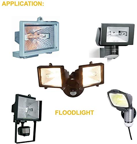 AHEVO J Type 150 Watt 78 mm Q150 T3/78mm (3.07 Inches) 120 Volt R7S Base Halogen