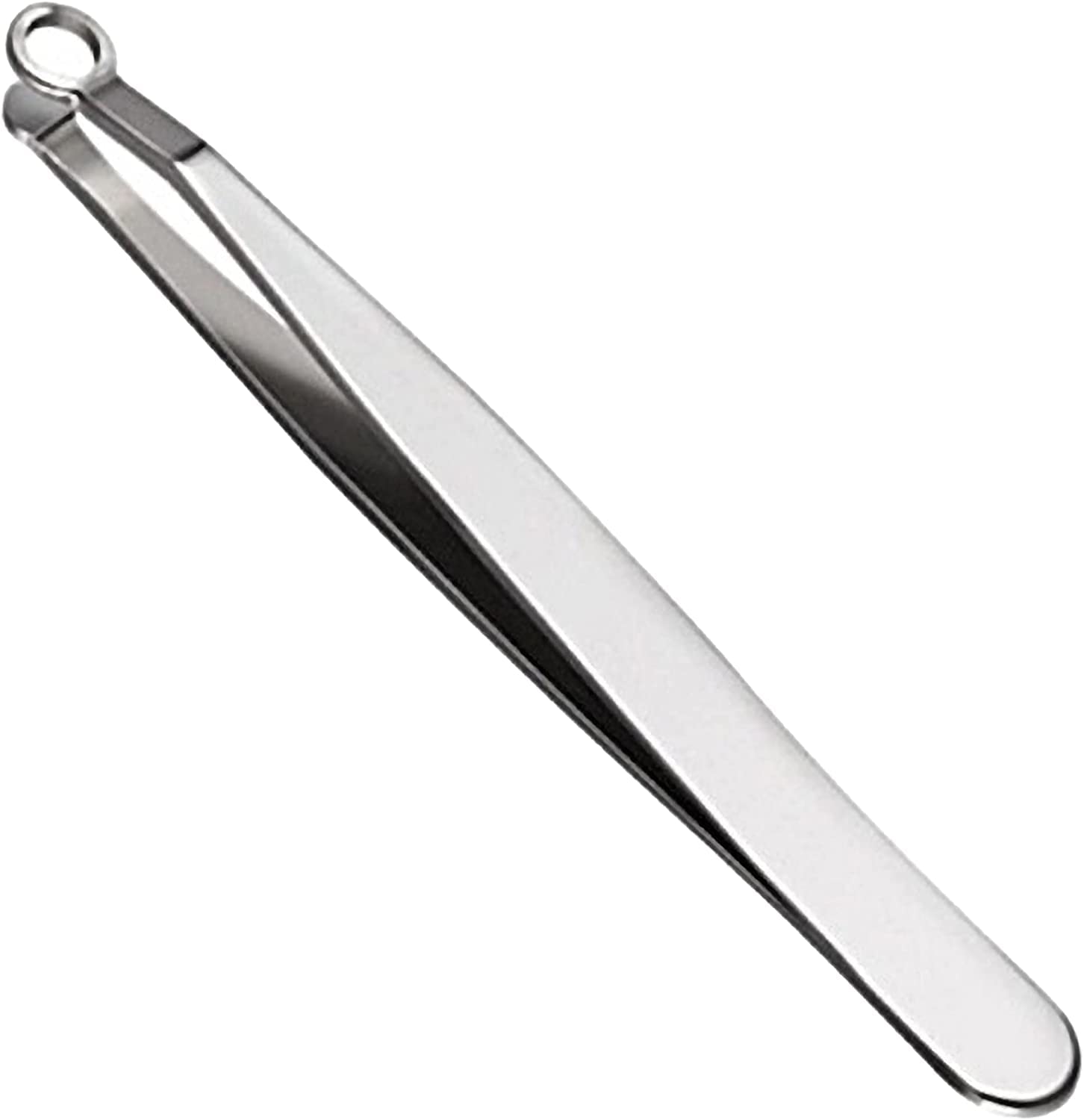 Armiika Nose Hair Clippers, Round-Tipped Stainless Steel Small Scissors, Mini Scissors for Noses, Sideburns, Brow, Body(Silver)