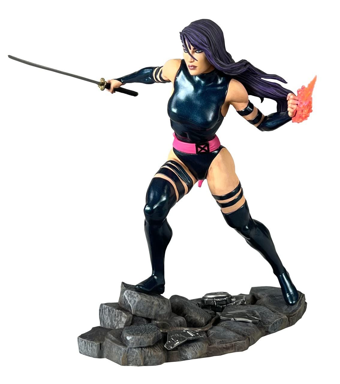 Diamond Select Toys Marvel Gallery: Psylocke PVC Statue, Multicolor, 10 inches