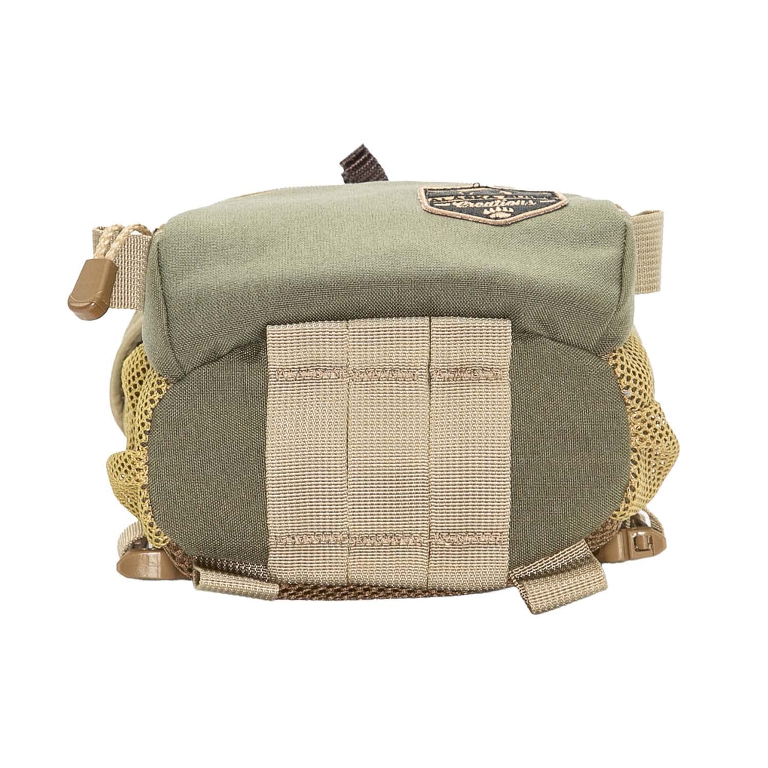 Alaska Guide Creations Hybrid Binocular Pack | Compact Utility Bag with Mesh Side Pockets | Binocular Harness for Comfort and Quick Access (Mossy Oak Break-Up Country)