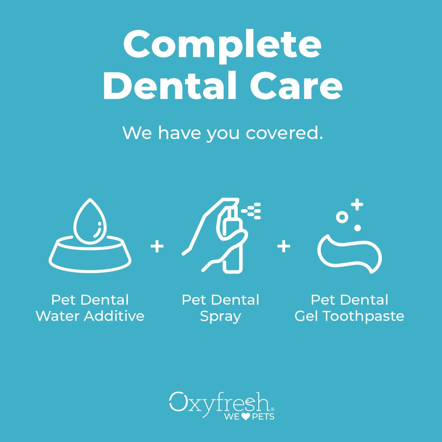 Oxyfresh Advanced Pet Dental Spray β Instant Pet Fresh Breath: Easiest No Brushing Pet Dental Solution for Dogs and Cats β Best Way to Fight Pet Plaque, Keep Teeth & Gums Healthy. 8oz.