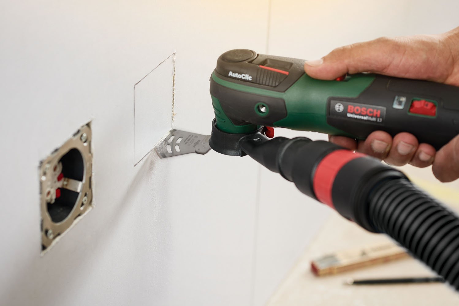 Bosch Accessories 2609256F07 Dual-Tec Drywall Blade AYZ 53 BPB Starlock Accessories Black