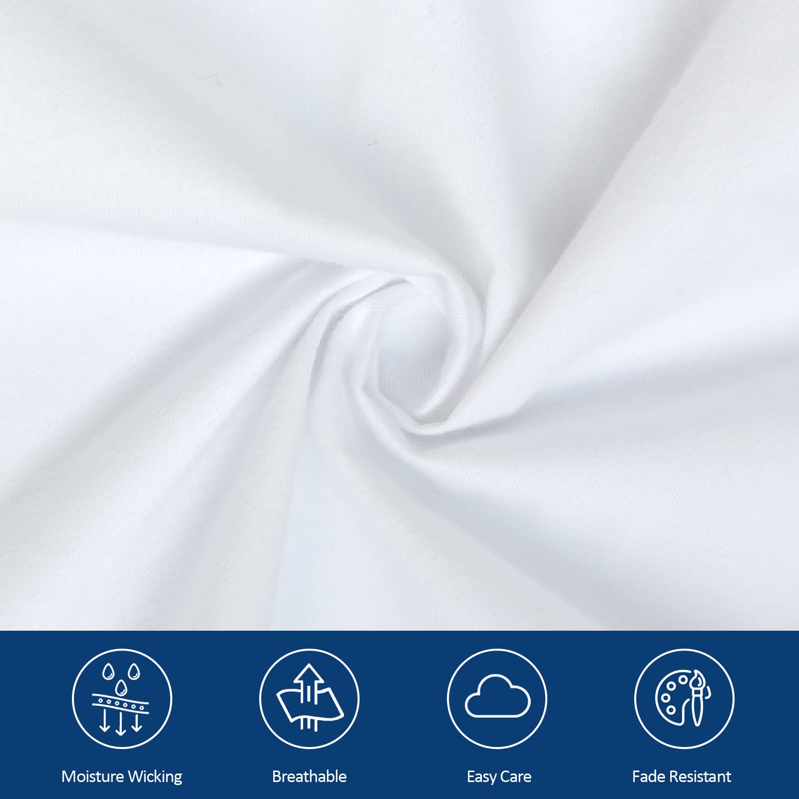 Extra Deep Pocket Queen Sheet Set and Mattress Pad Cover, Cooling Quilted Mattress Topper fits 16-24 Inches Deep Mattresses