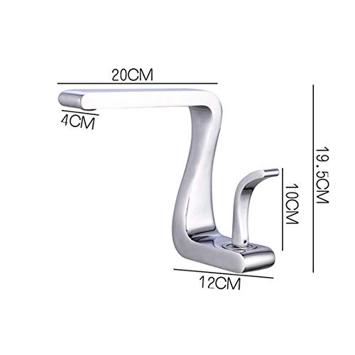 BathSelect Grohe Crane Deck Mount Bathroom & Kitchen Water Faucet - BST2161GB Luxury Mixer Faucet With Single Handle for Hot and Cold Water and Matching Pop-up Drain (Not Included) - Chrome Finish
