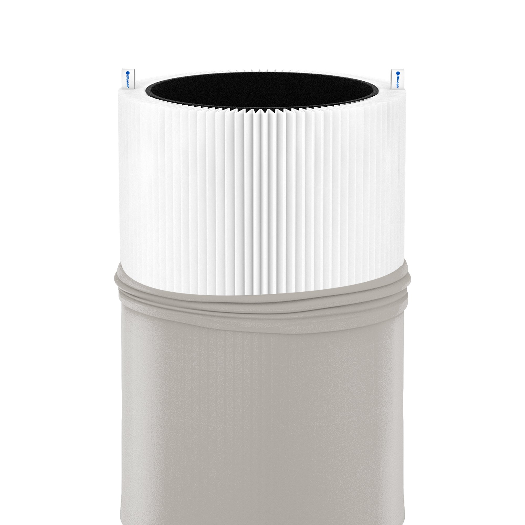 BLUEAIR Blue Pure 411 Light Gray Pre-Filter, Washable Fabric Traps Pollen, Pet Hair & Dust, Lunar Rock, Pure Mini (Pack of 1)