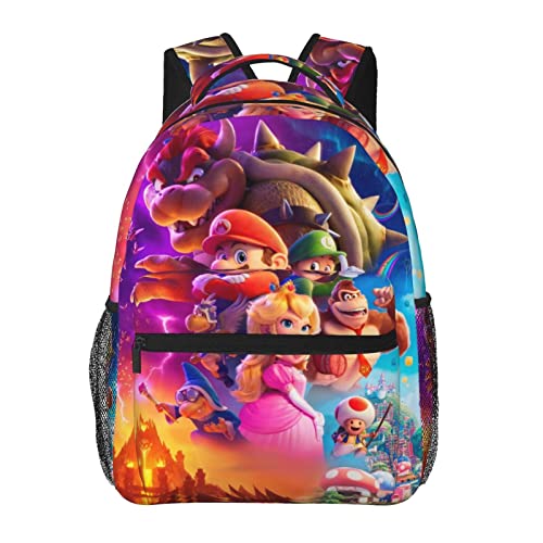 Awetmud Cartoon Game Backpack Lightweight Laptop Backpack Travel Backpacks For Boys Girls