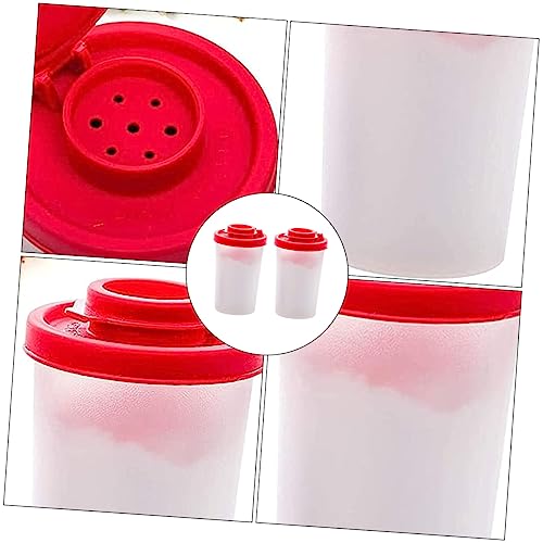 Container 2pcs Shaker Plastic Container Mini Containers Mini Plastic Containers Bottle JalepenĚo Condiment Outdoor Seasoning Jars Portable Shaker Outdoor