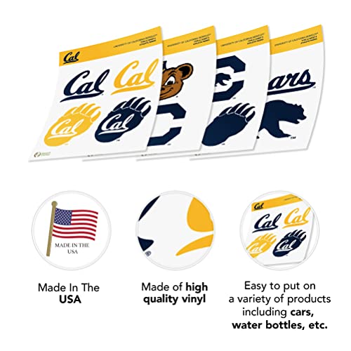 Cal Berkely Sticker Vinyl Decal Laptop Water Bottle Car Scrapbook (Type A)