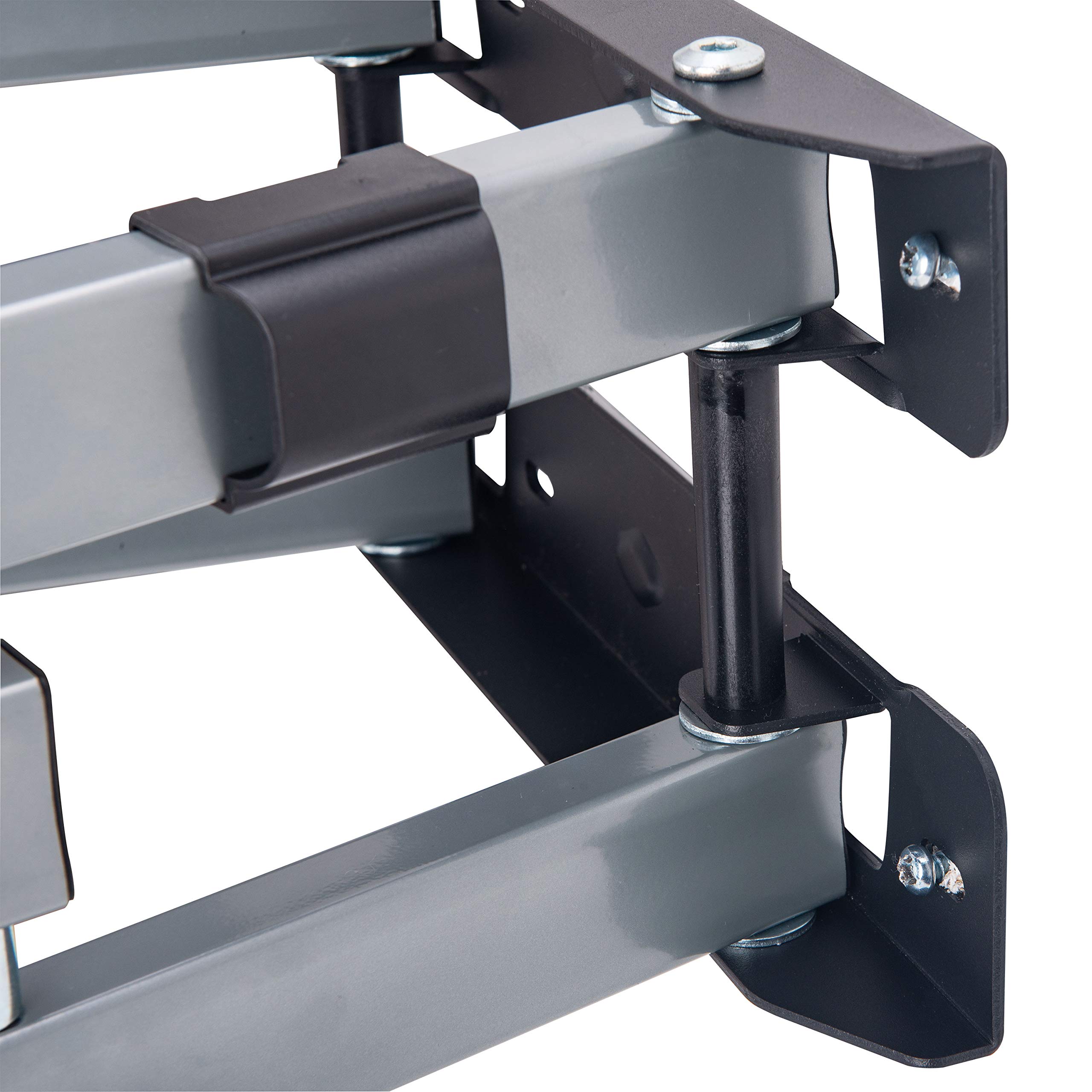 Amazon Basics Cantalever Full Motion TV Wall Mount, fits TVs 32-70" up to 110lbs, Black