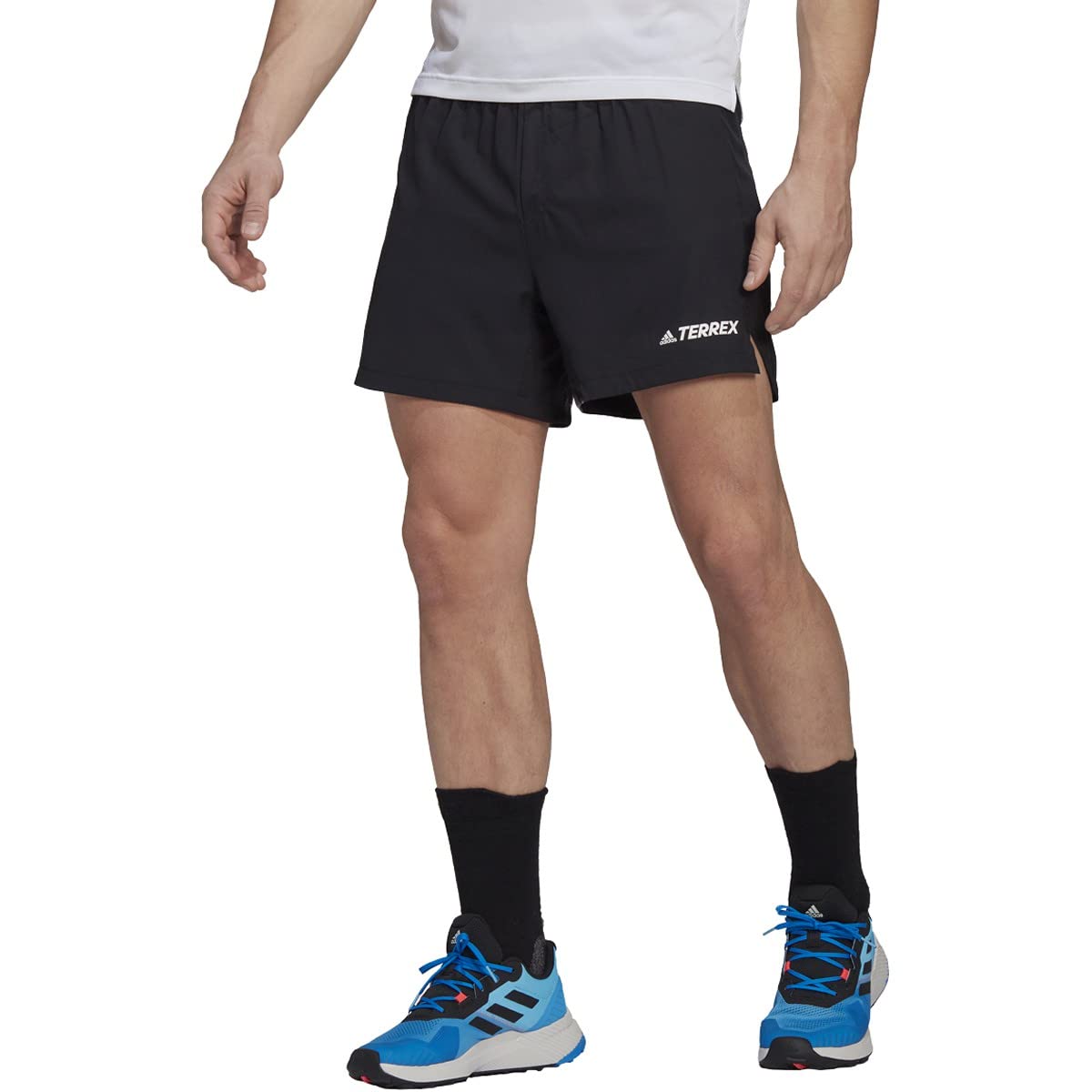 adidas Outdoor Men's Trail Shorts, Black, Large