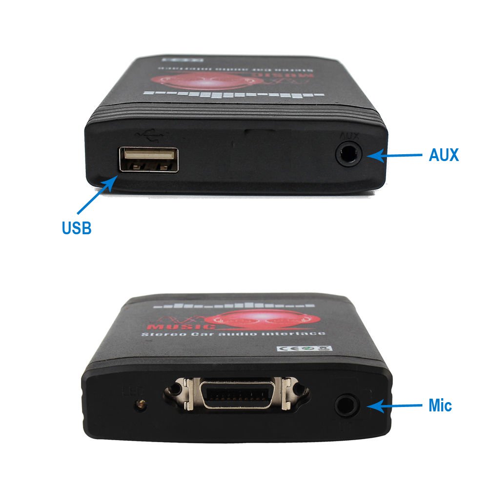 Bluetooth Car Kit, Yomikoo Car Audio USB AUX Input Bluetooth 5.0 Music Adapter with Wireless Hands Free for Toyota 5+7pin Avensis Corolla Highlander RAV4 Yaris