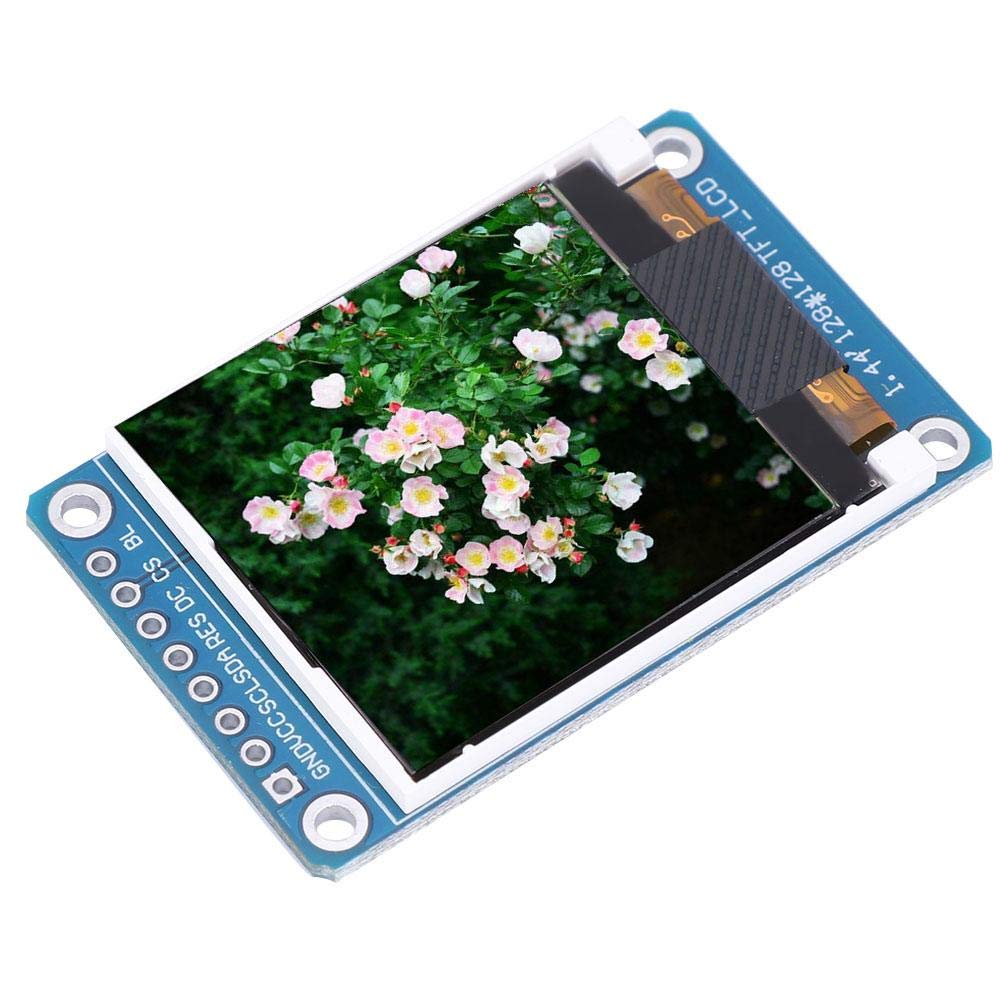 FTVOGUE 1.44Inch Display Module LCD Display Screen 128RGB x 128 Resolution Serial Peripheral Interface