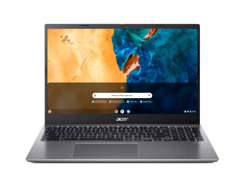 Acer Chromebook Enterprise 515 Laptop | Intel Core i3-1115G4 | 15.6" Full HD IPS Touch Display | 8GB LPDDR4X | 128GB NVMe SSD | microSD | Intel Wi-Fi 6 | Backlit Keyboard | Chrome OS | CB515-1WT-32RB