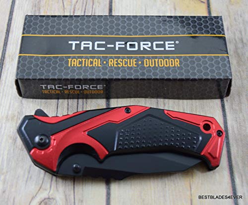 8.5 Inch Open Folding Pocket Knife With Clip Outdoor Survival Hunting Knife for Camping by Survival Steel