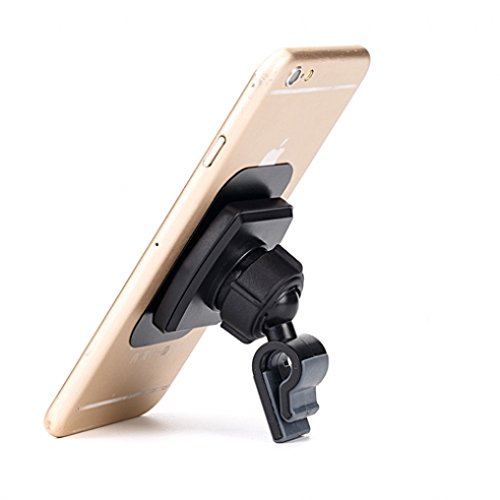 Premium Quality Magnetic Car Mount AC Air Vent Holder for iPhone 7 6 6S, Plus, SE, 5S 5C 5 4S (All Carriers Including AT&T, T-Mobile, Sprint, Verizon, Straight Talk, Unlocked)