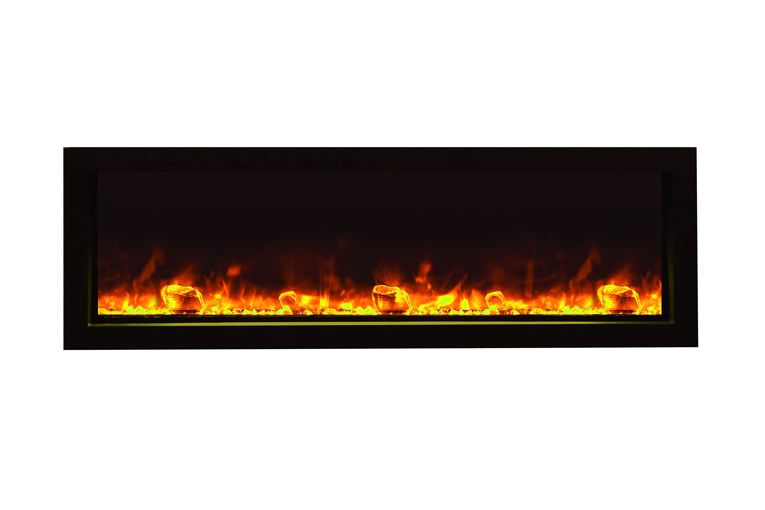 Amantii Slim Outdoor Electric Built-in Electric Fireplace Insert