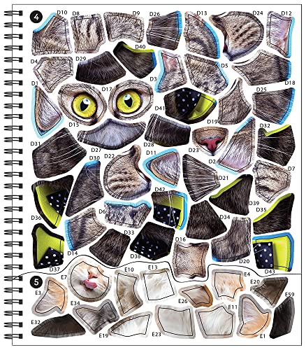 Brain Games - Sticker by Number: Cat-itude