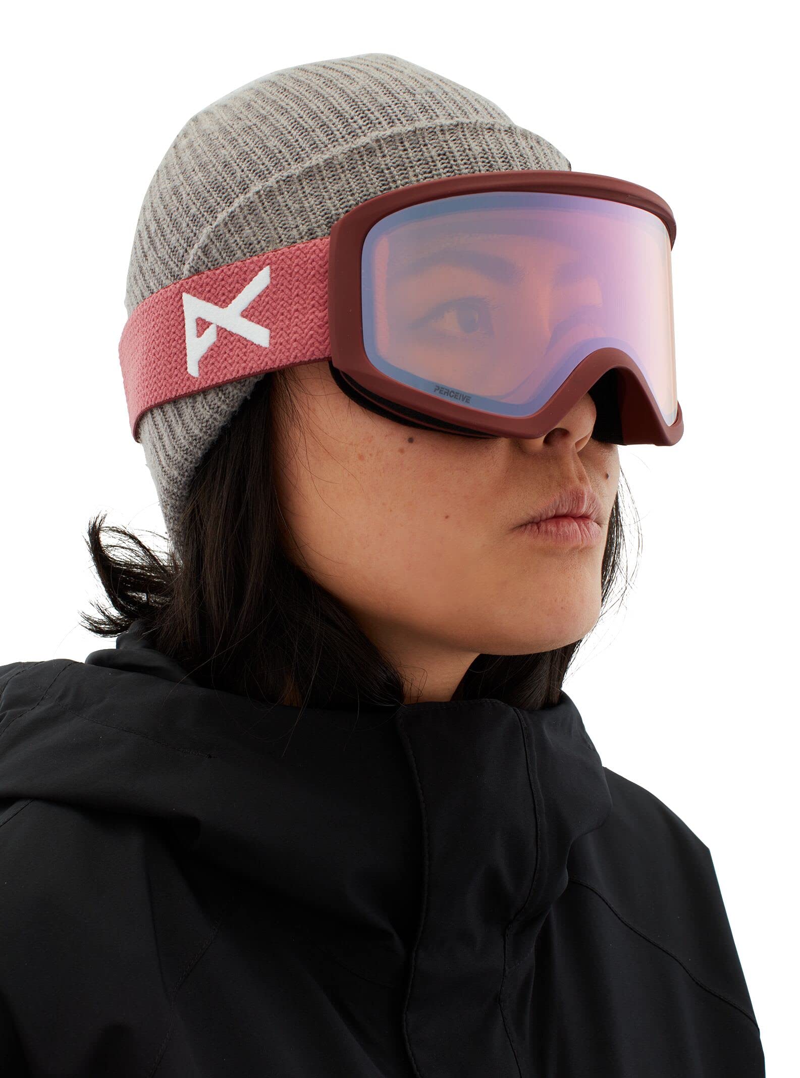 Anon Women's Insight Goggle PERCEIVE with Spare Lens, Tort / Perceive Sunny Onyx
