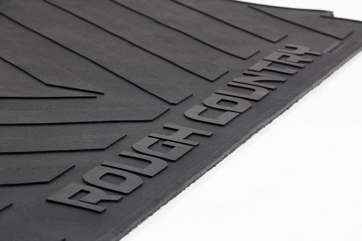 Rough Country Rubber Bed Mat for 2007-2018 Ram Truck | 5'5" Bed - RCM678,Black