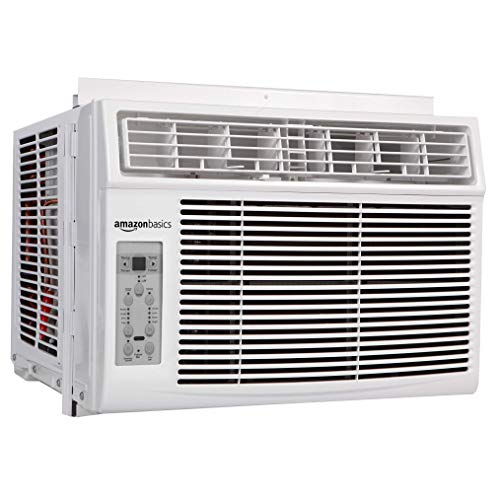 Amazon Basics Window-Mounted Air Conditioner with Remote - Cools 450 square feet, 10,000 BTU