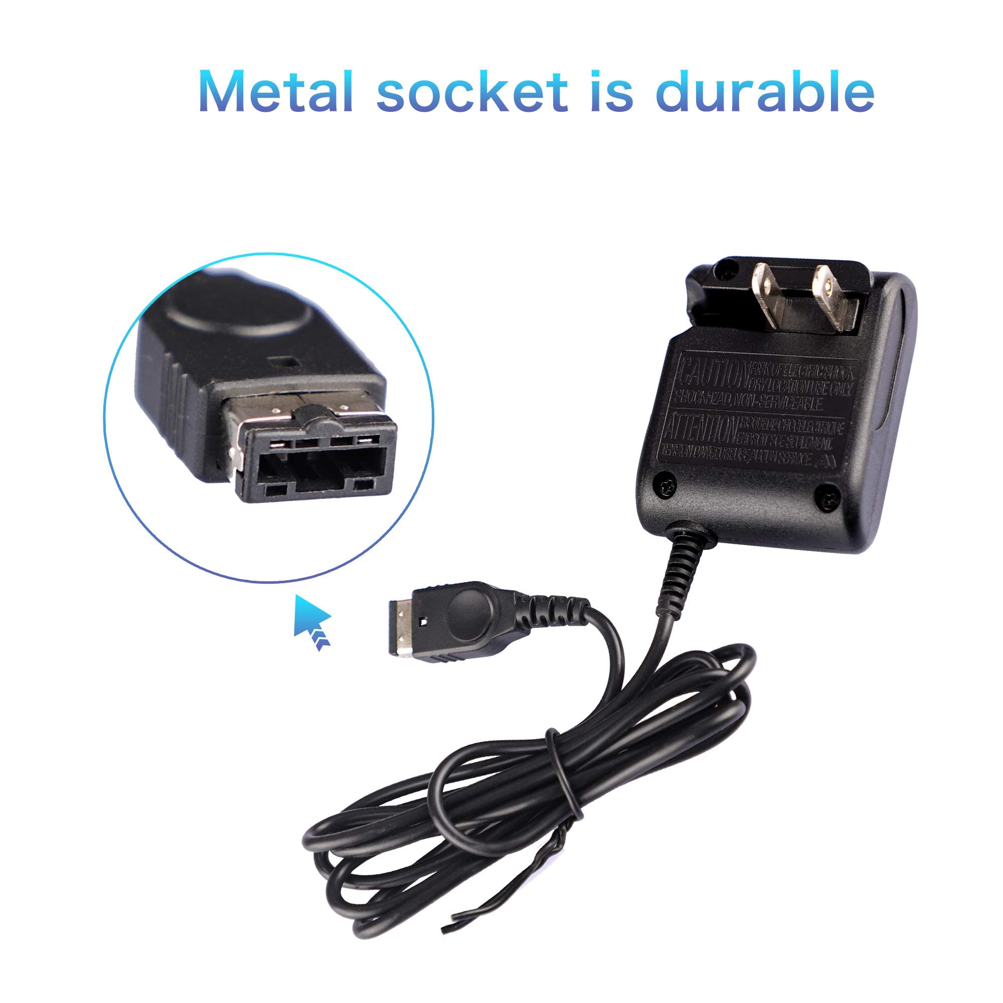 Xahpower Gameboy Advance SP Games Accessories Kit, 1 Pack Charger and 1 Pack Battery Pack for Game Boy Advance SP Systems(GBA SP)