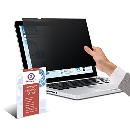 Privox 14" Laptop Privacy Screen Filter for 16:9 Widescreen Monitor - Premium Quality Anti-Glare Laptop Screen Protector- Anti-Scratch - UV and Blue Light Screen Protector