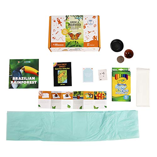 Fat Brain Toys Surprise Ride - Grow a Milkweed Tropical Asclepias Activity Kit - Ages 5+