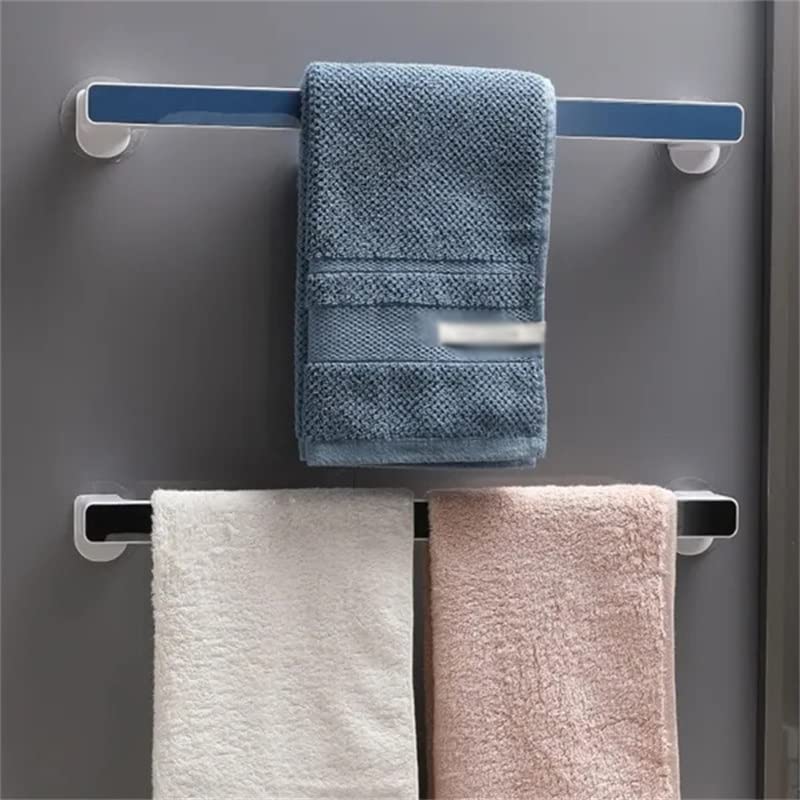 yghlh Self Adhesive Multi Purpose Towel Holder Bath Towel Rack Shelf Towel Bar Kitchen Accessories (Color : D, Size : 46.3 * 6.5 * 2.8cm)