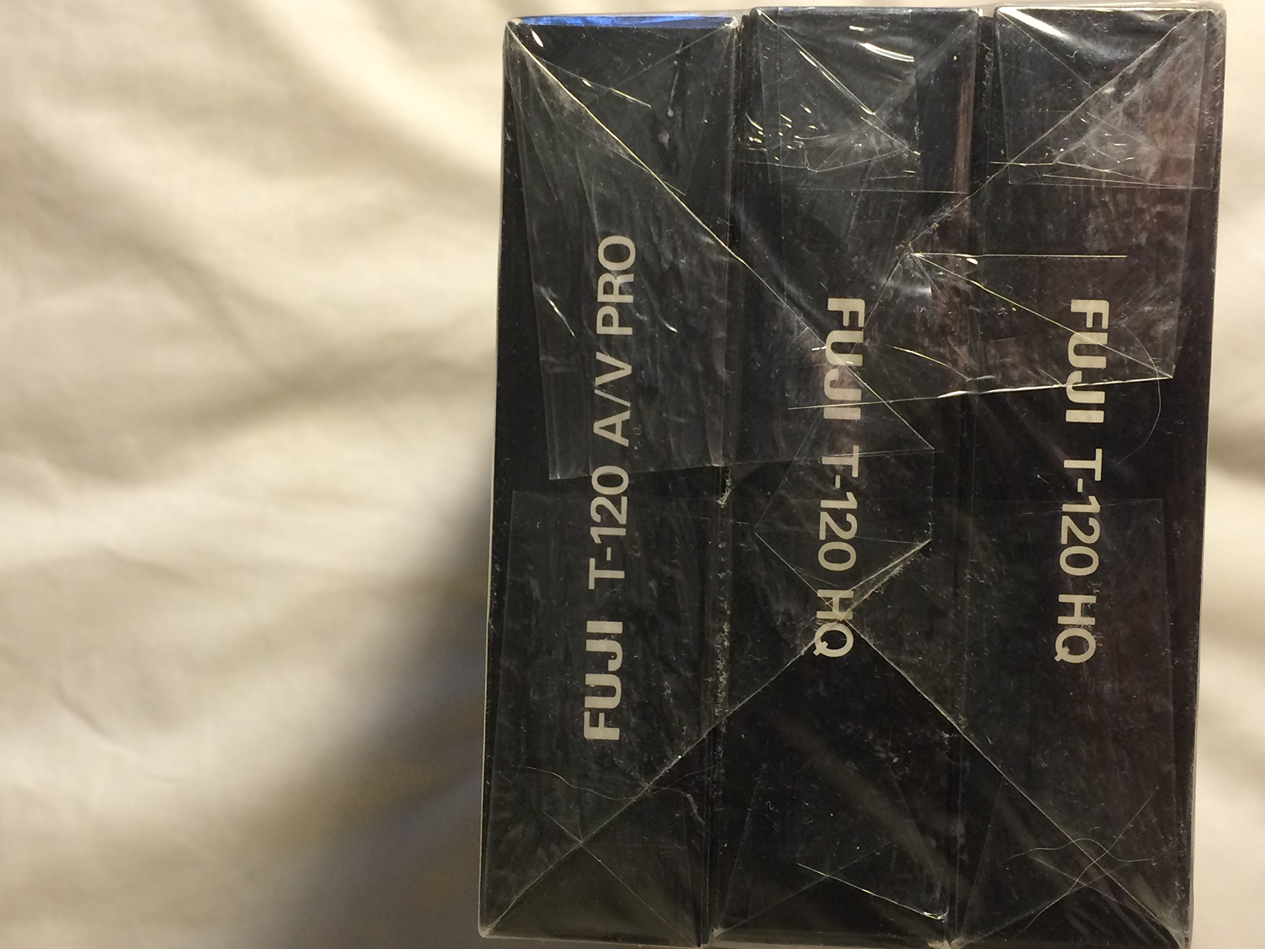 Fuji 2 - HQ T-120's and 1 A/V Pro T-120 Tapes