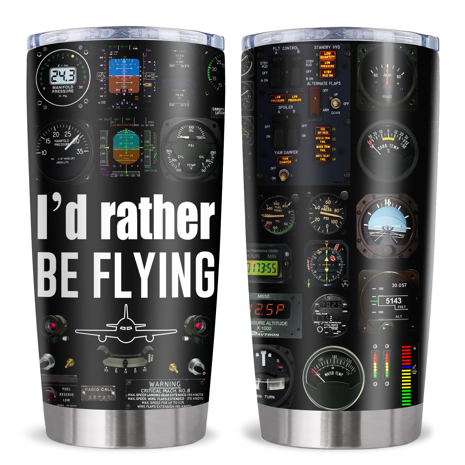 Ladyhold Pilot Gifts, Aviation Gifts, Pilot Gifts for Men Tumbler 20Oz, Aviation Gifts for Pilots Men, Airplane Gifts for Men, Pilot Gifts Aviation Men, Pilot Gift Ideas, Gifts for Aviation Lovers