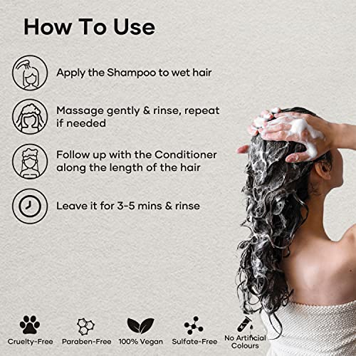 Botanic Hearth Biotin Shampoo and Conditioner with Collagen - Fights Hair Loss & Thinning with Korean Ginseng & Turmeric, Conditioner Promotes Hair Growth with Avocado and Coconut - 16 fl oz x 2