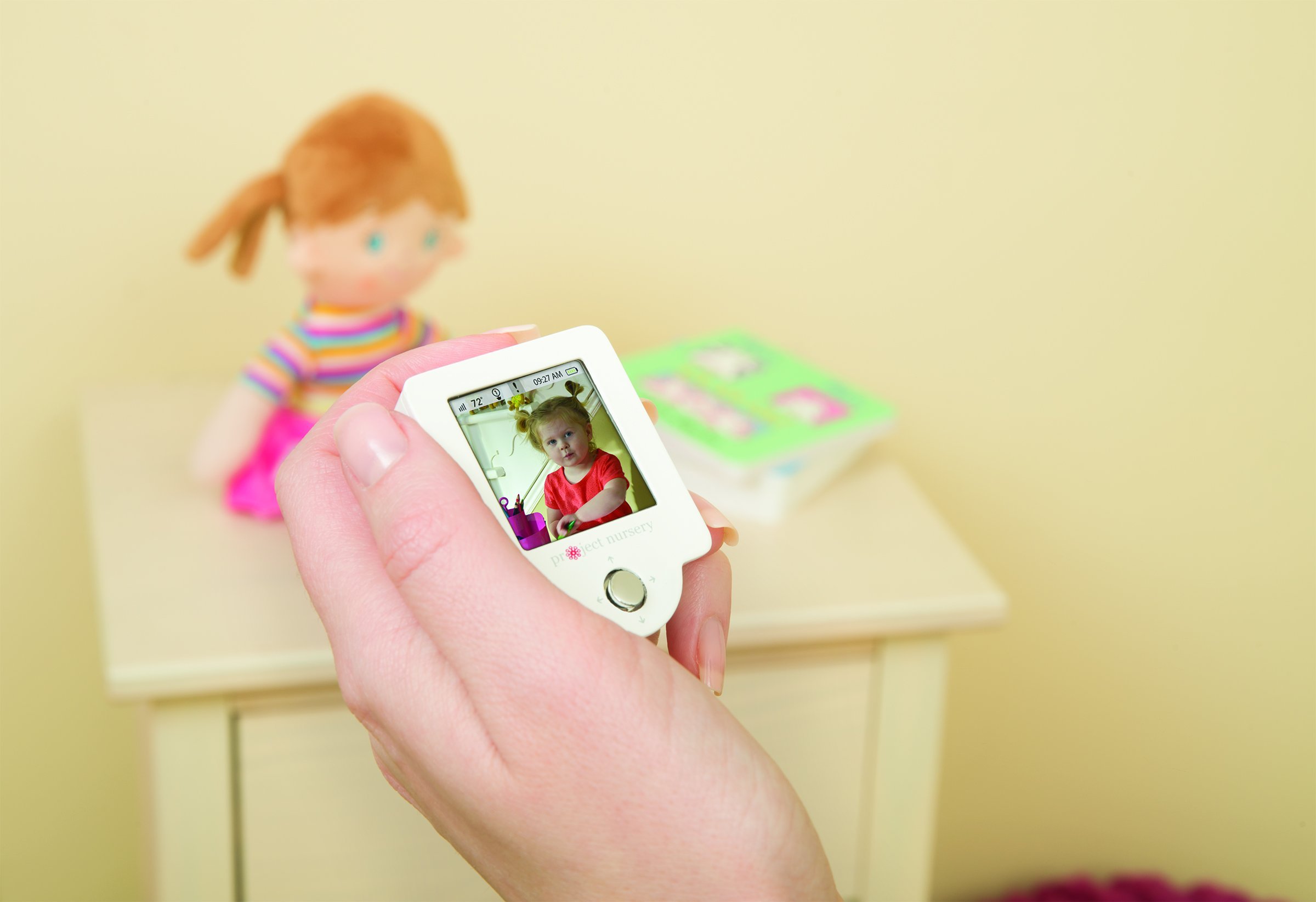 Project Nursery 5" High Definition Baby Monitor System with 1.5" Mini Monitor - White