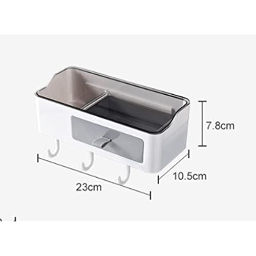 DFHBFG Punch-Free Bathroom Organizer Rack Shampoo Rack Bath Kitchen Towel Holder Household Items Bathroom Accessories