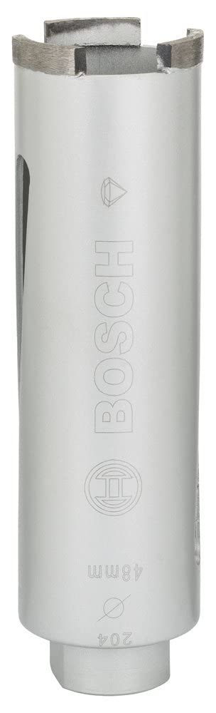 Bosch Professional 2608587338 Diamond Dry core Cutter G 1/2" 48 mm, 150 mm, 3 Segments, 7 mm, Silver, 48/150/7 mm