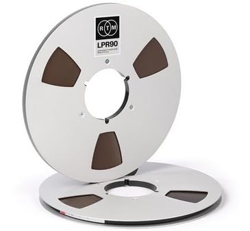New RTM PYRAL LPR90 1/4" 3608' 1100m 10.5" Metal Reel Nab Hinged Box RMG/EMTEC Studio Mastering Tape R38520