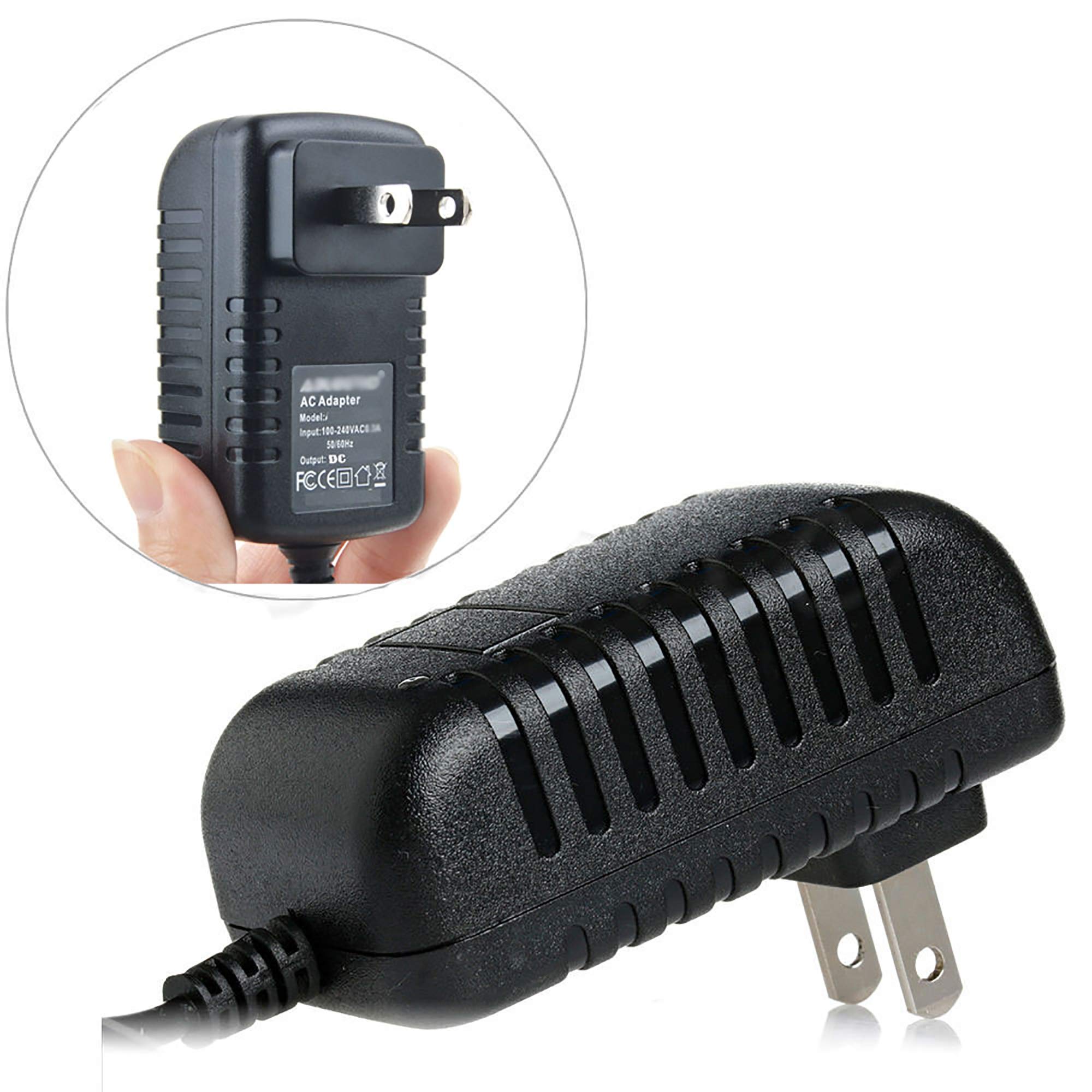 PKPOWER US Power Supply Adapter Replacement for Sega Genesis 2, Genesis 3, 32X, Sega Nomad Console