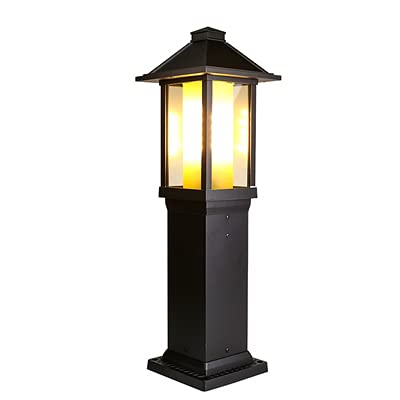 Enlylyog Fashion Retro Home Garden Lawn Lamp Garden Lawn Lamp Community Landscape Lamp Outdoor Waterproof Street Lamp Outdoor Garden Lamp