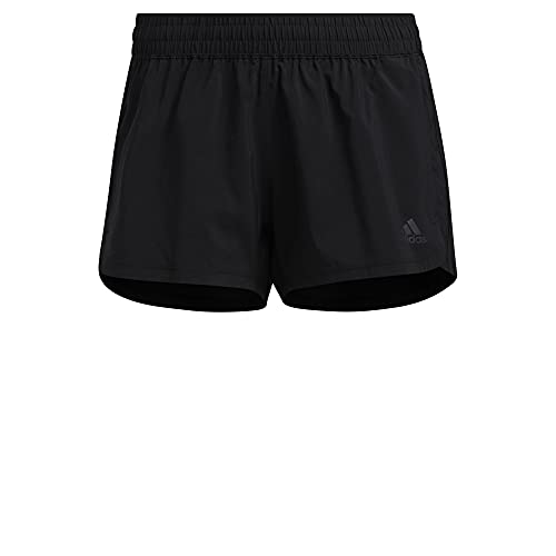 adidas Women's Pacer 3-Stripes Woven Shorts, Black, XX-Large