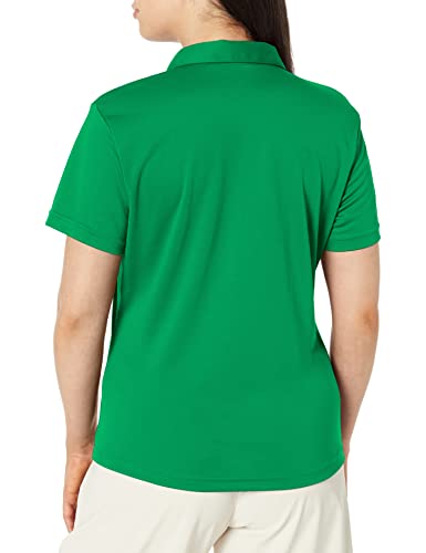 adidas Women's Performance Primegreen Polo Shirt, Green, X-Large