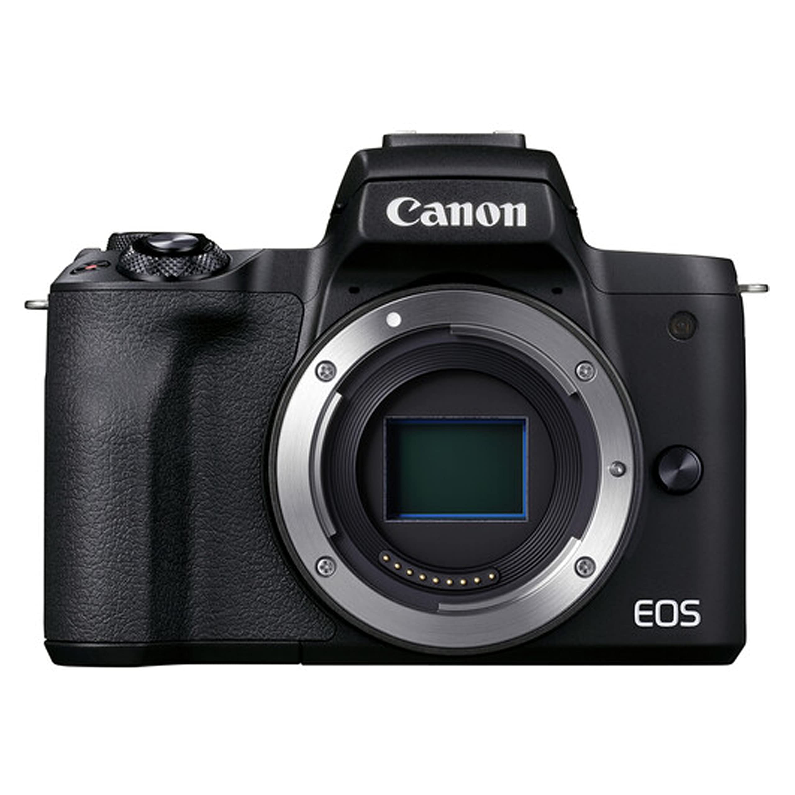 Canon EOS M50 Mark II Mirrorless Digital Camera Body Only (No Lens) + 64GB Memory + Case+ Steady Grip Pod + Tripod+ Software Pack + More (28pc Bundle) (Renewed)